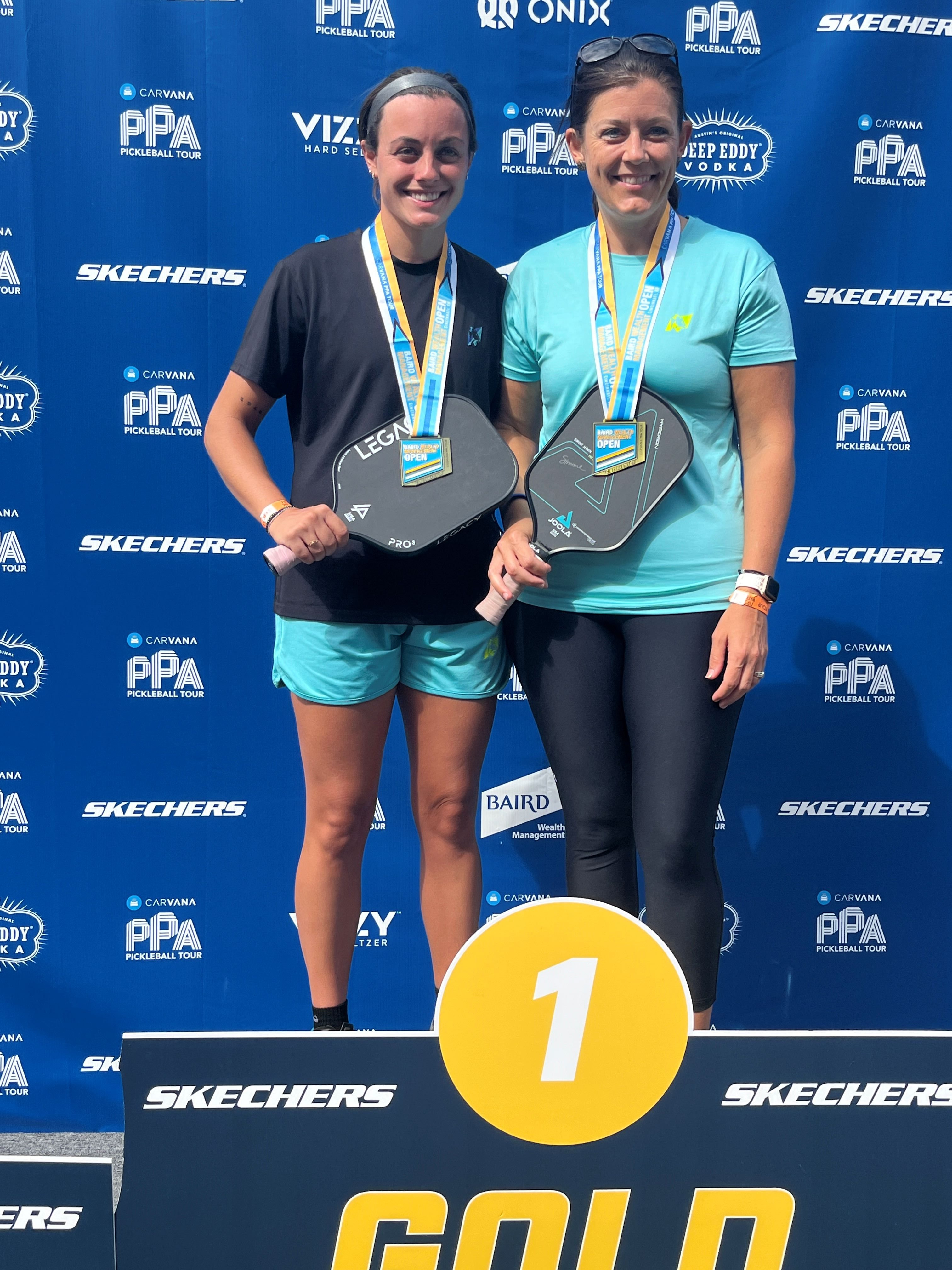 TRAVIS' TAKE GOLD AT BAIRD CINCINNATI PICKLEBALL OPEN — City of Calvert