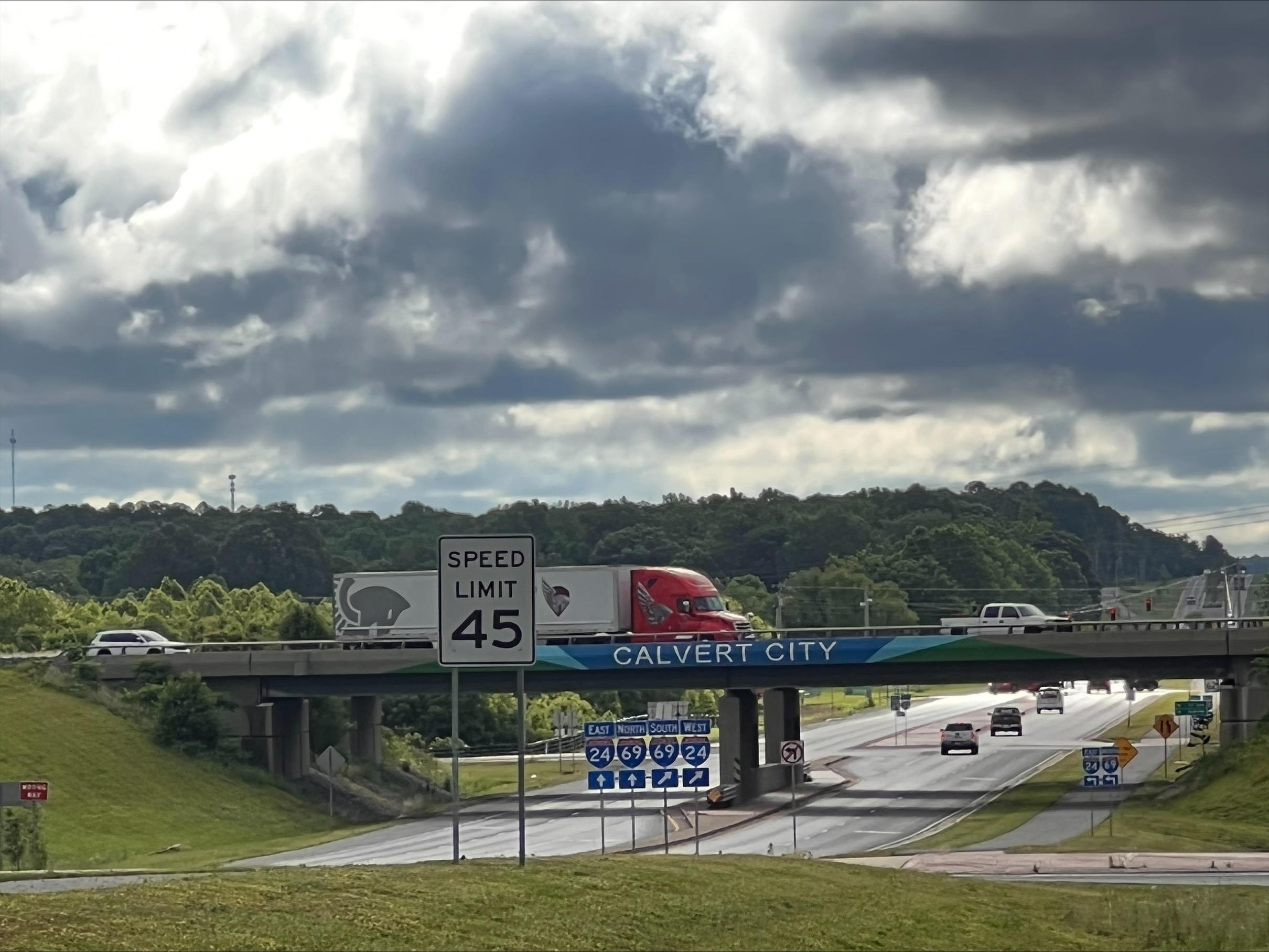 Long-Term Work Zone Lane Restriction on I-24 Tennessee River Bridge ...