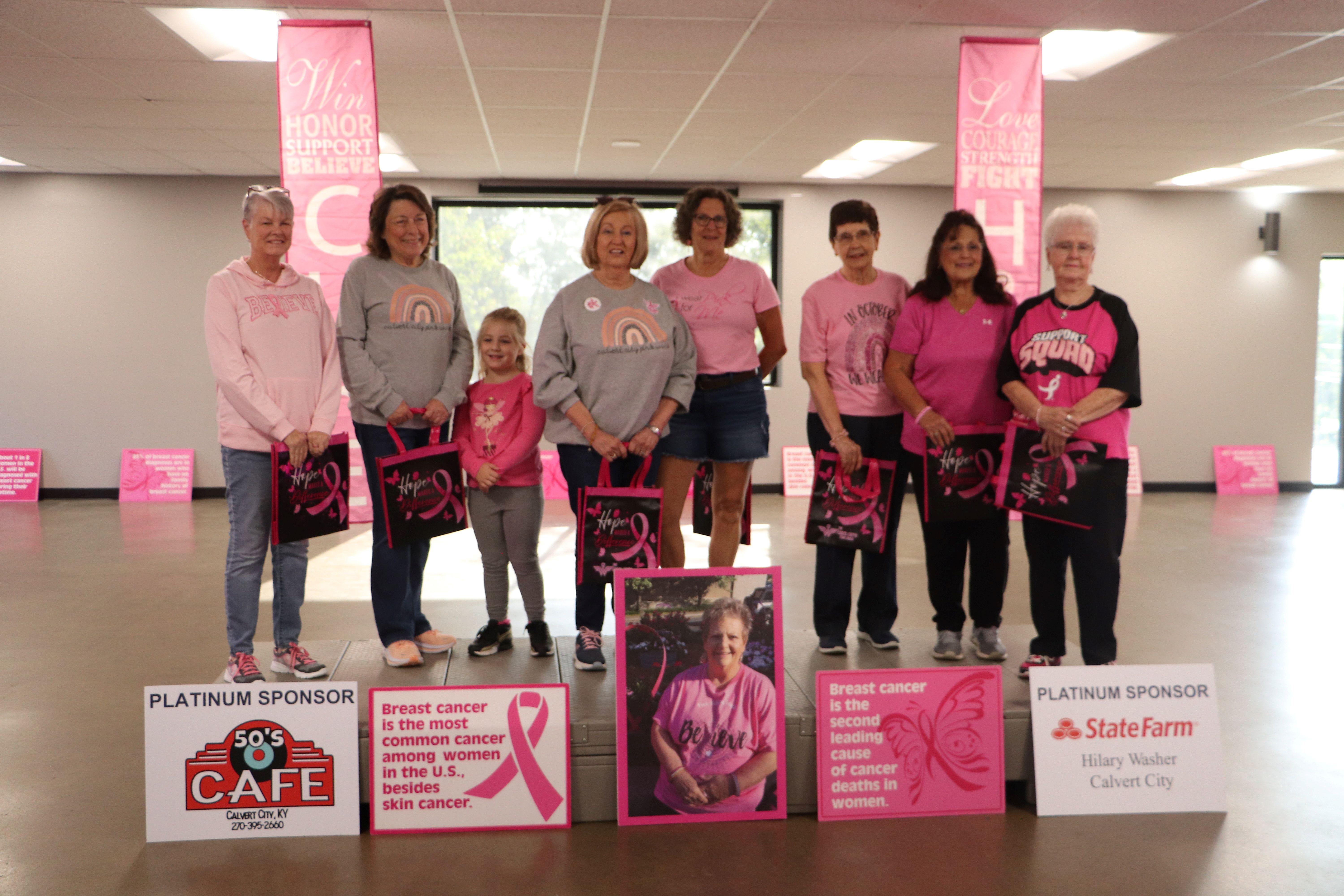The Carol Capps Pink Walk - No one in this community walks alone — City ...